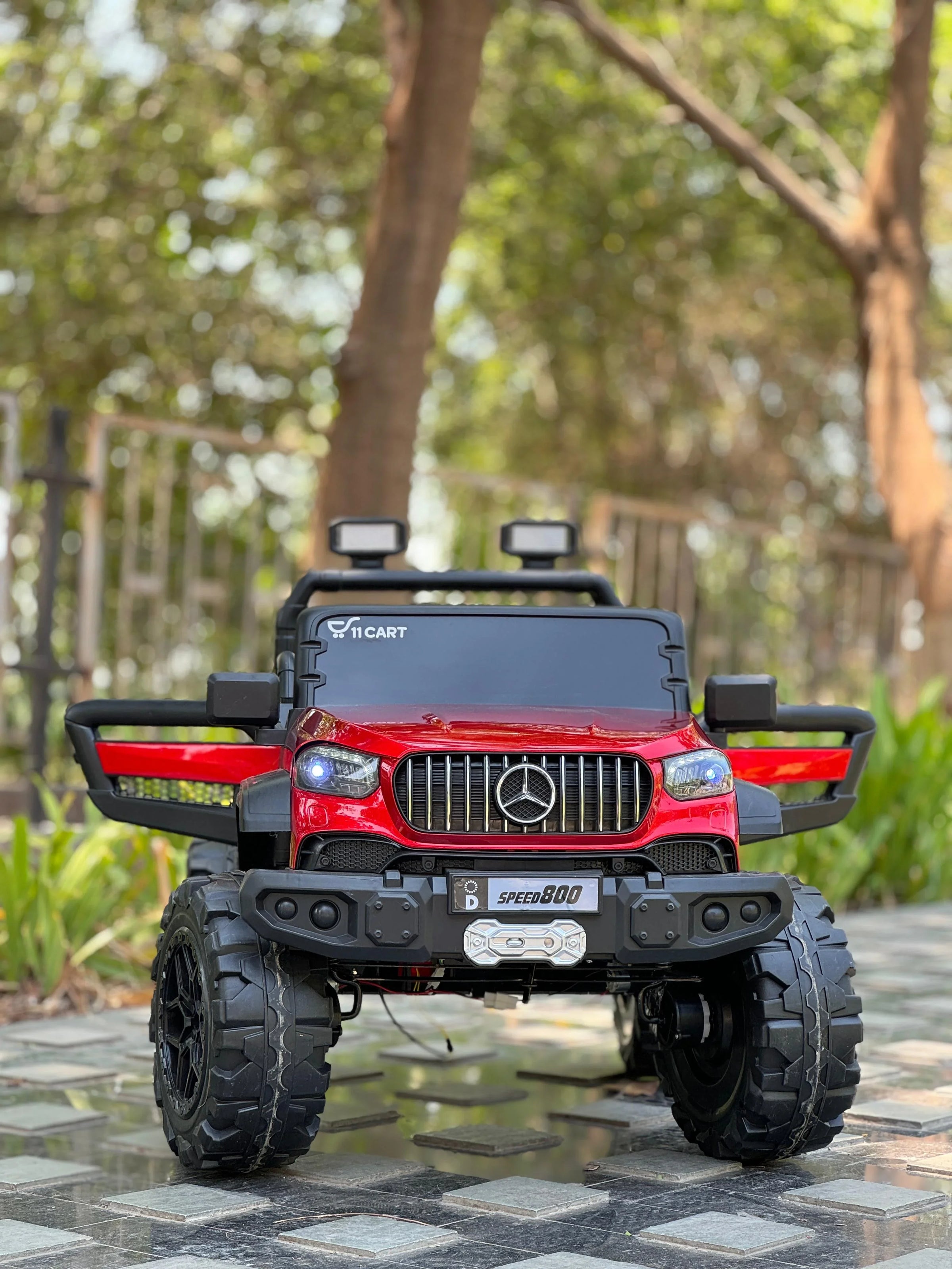 Mercedes Kids Jeep | Jumbo Size Baby Jeep 4 Wheel Drive – 11Cart