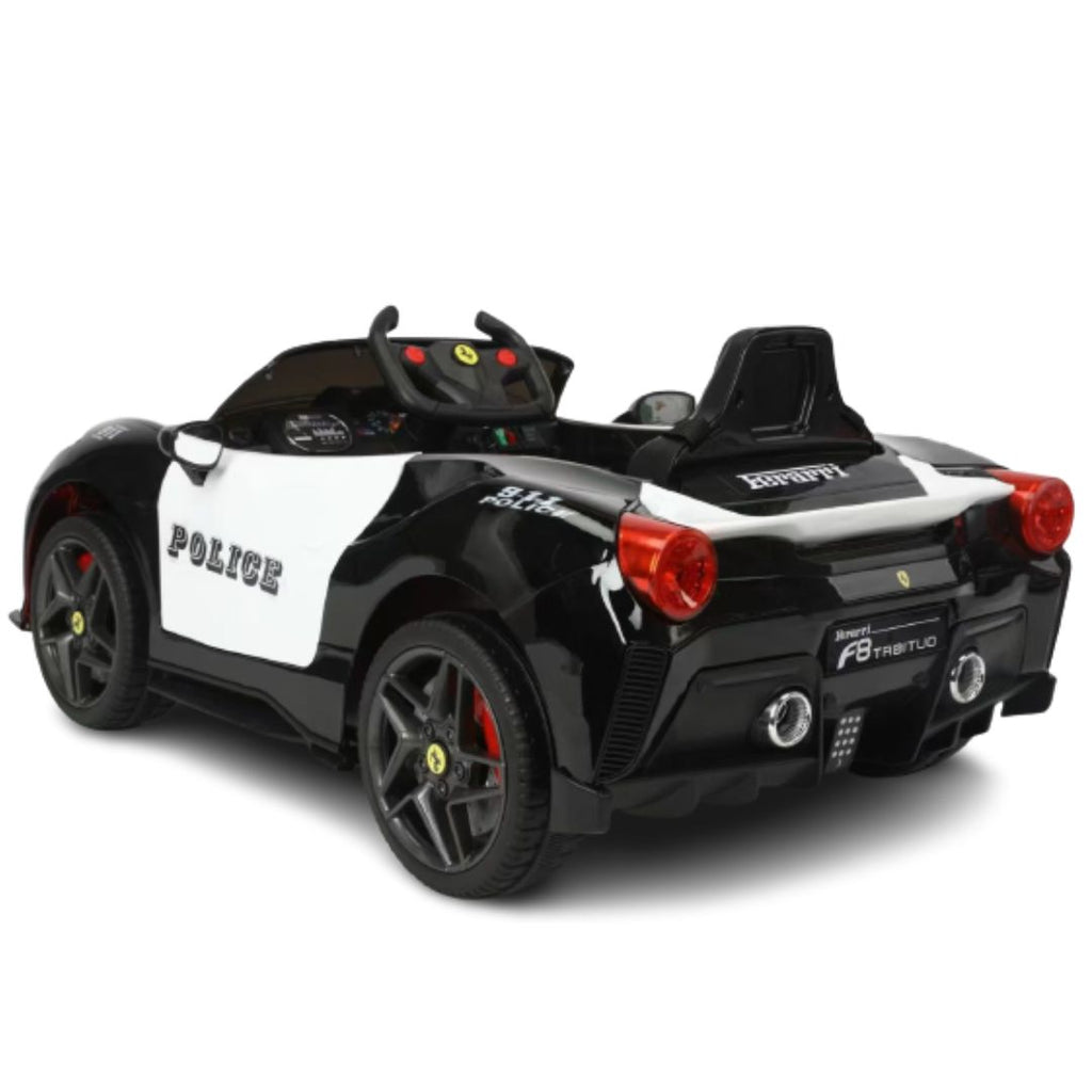 Police Car For Kids Turbo F8 12V With Remote Control – 11Cart